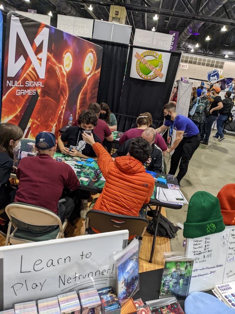 Netrunner at UKGE 2024 - Null Signal Games